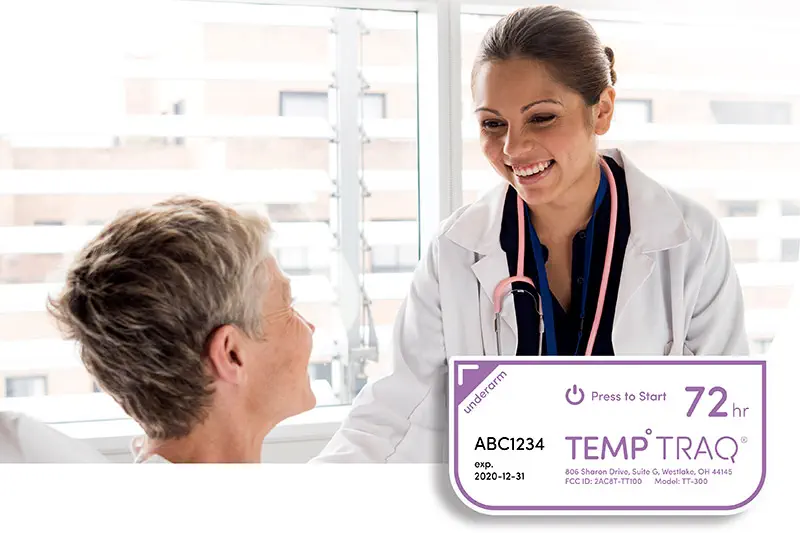 Surveillance à distance de la température corporelle : le patch ...