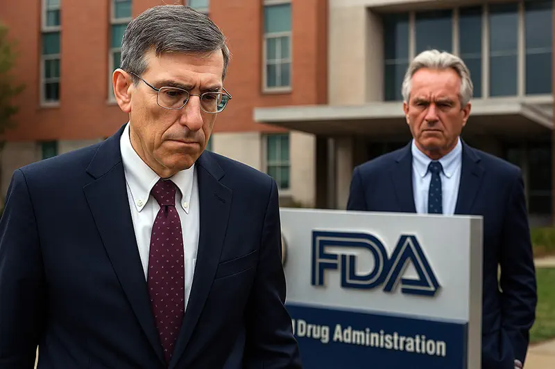 Le Dr Peter Marks claque la porte de la FDA